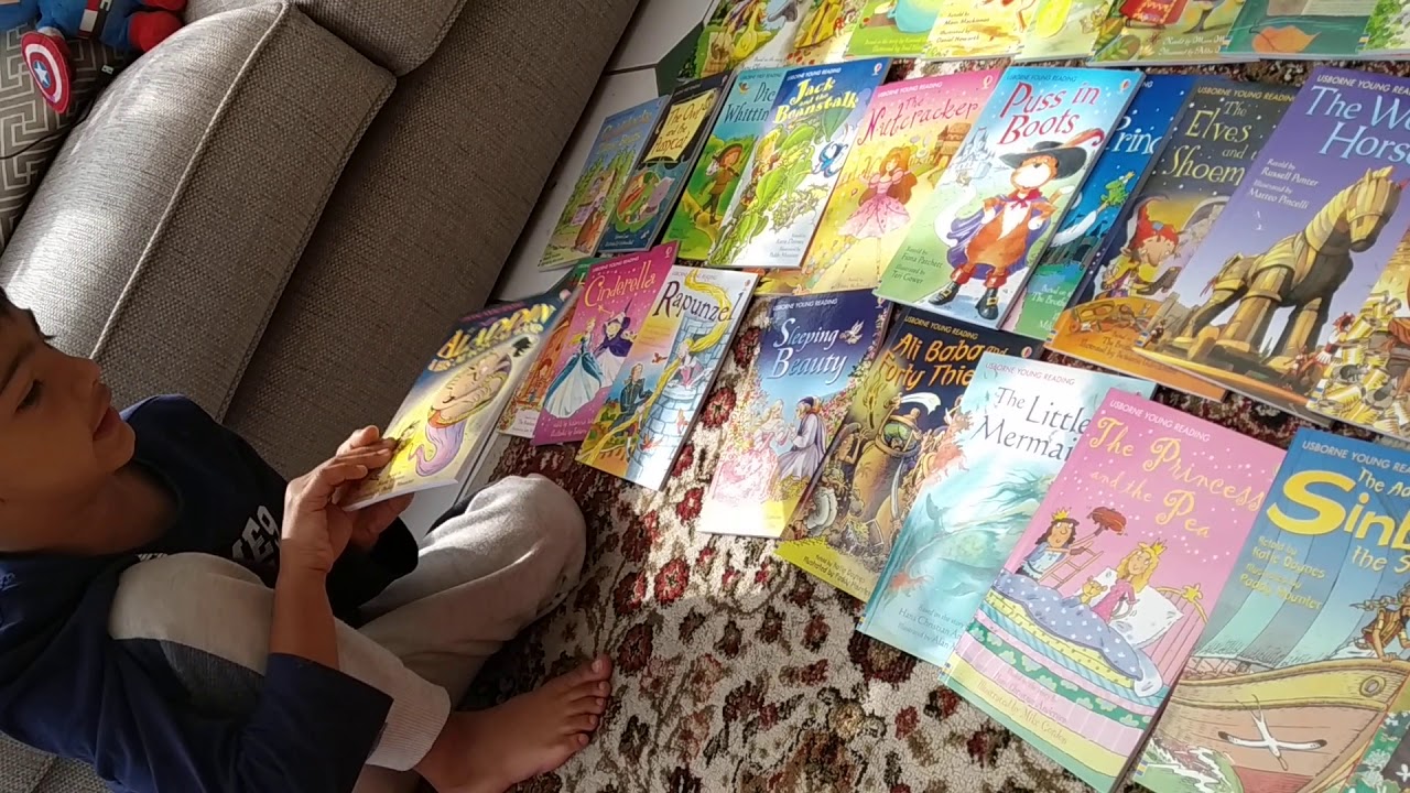 Usborne Reading Library book review by Riddhish - YouTube
