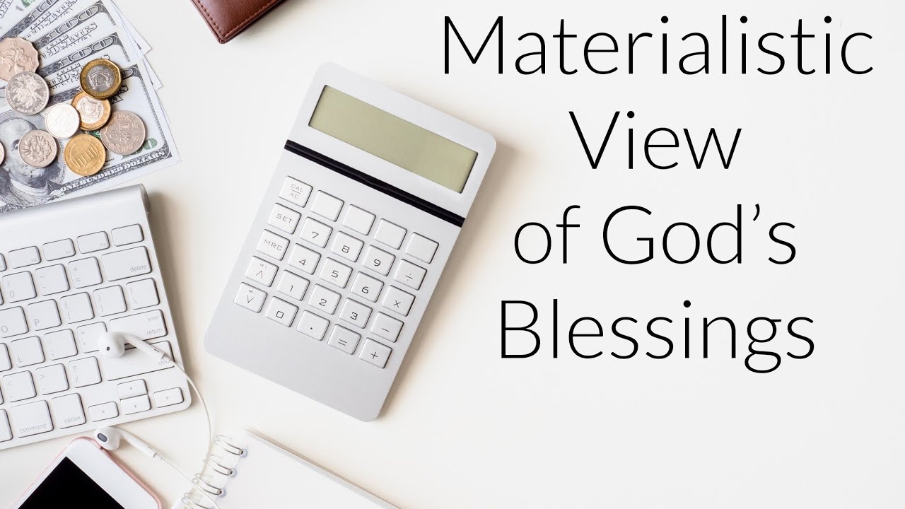 Pastor Draper-Materialistic of GOD'S blessings - YouTube
