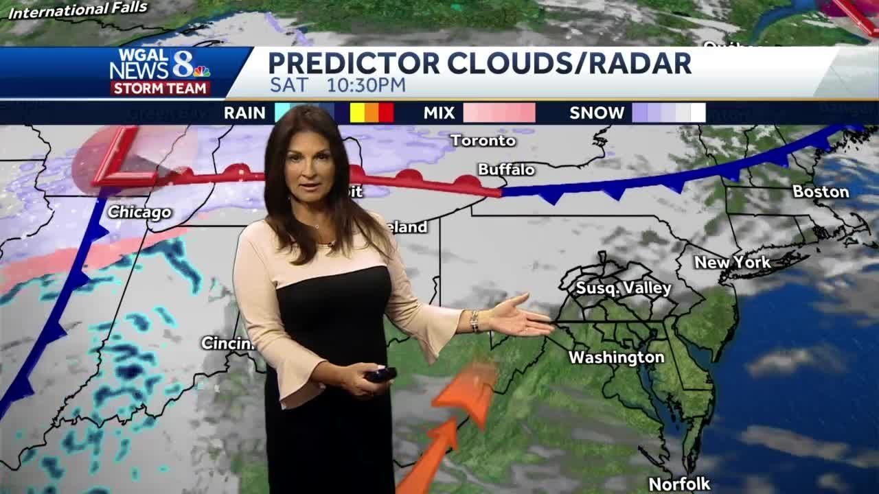 Heading To 50 Saturday; Showers Sunday - YouTube