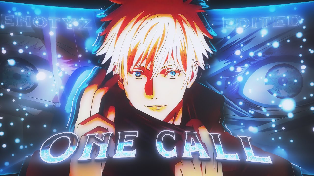 🔹One Call - JJK "GOJO"「4𝙆 Edit」🔹 - YouTube