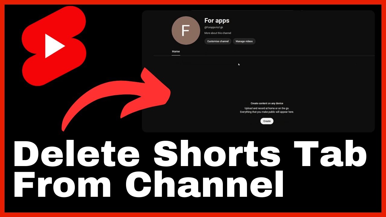 How to Delete YouTube Shorts Tab From Your Channel - YouTube