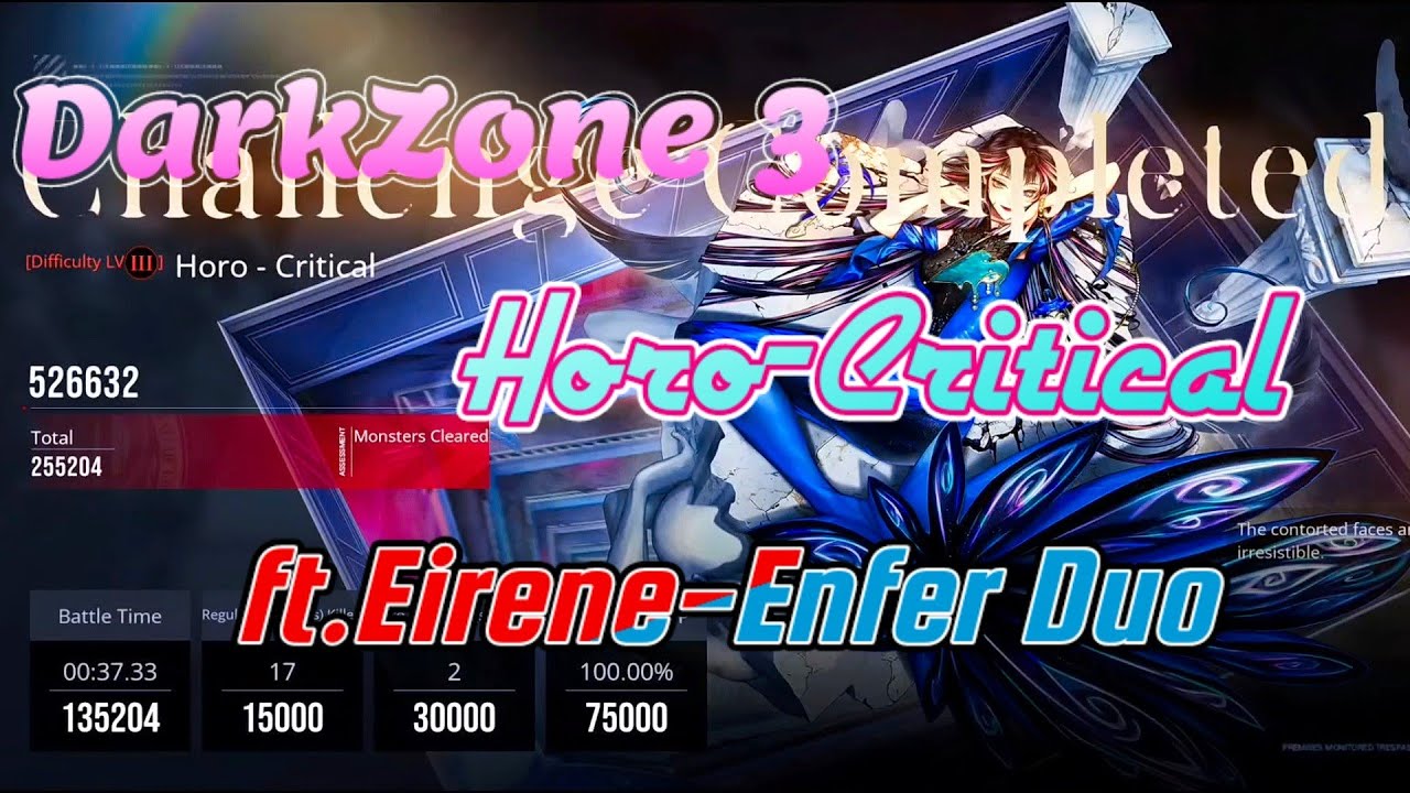 Path To Nowhere. BFL Zone 04 Stage 3 Horo - Critical with only Eirene ...