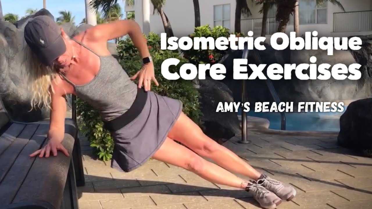 Isometric oblique core exercises - YouTube