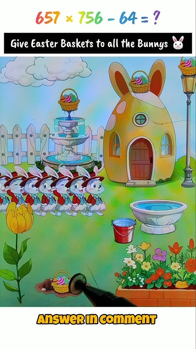 Give Easter Baskets to all the Bunnys 🐰😄 | Annoying Puzzle 🧩 #shorts ...