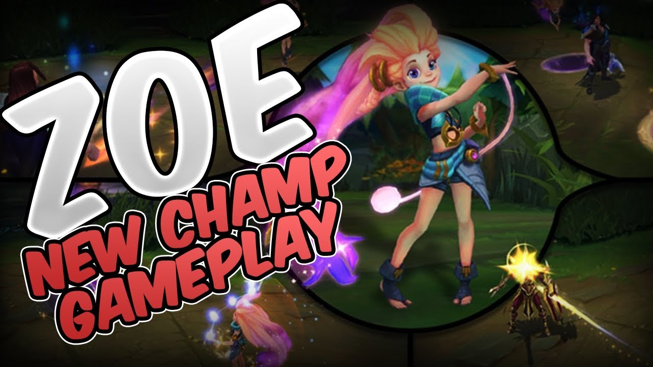 ZOE ALL ABILITIES REVEALD - Zoe The Aspect of Twilight Gameplay NEW ...