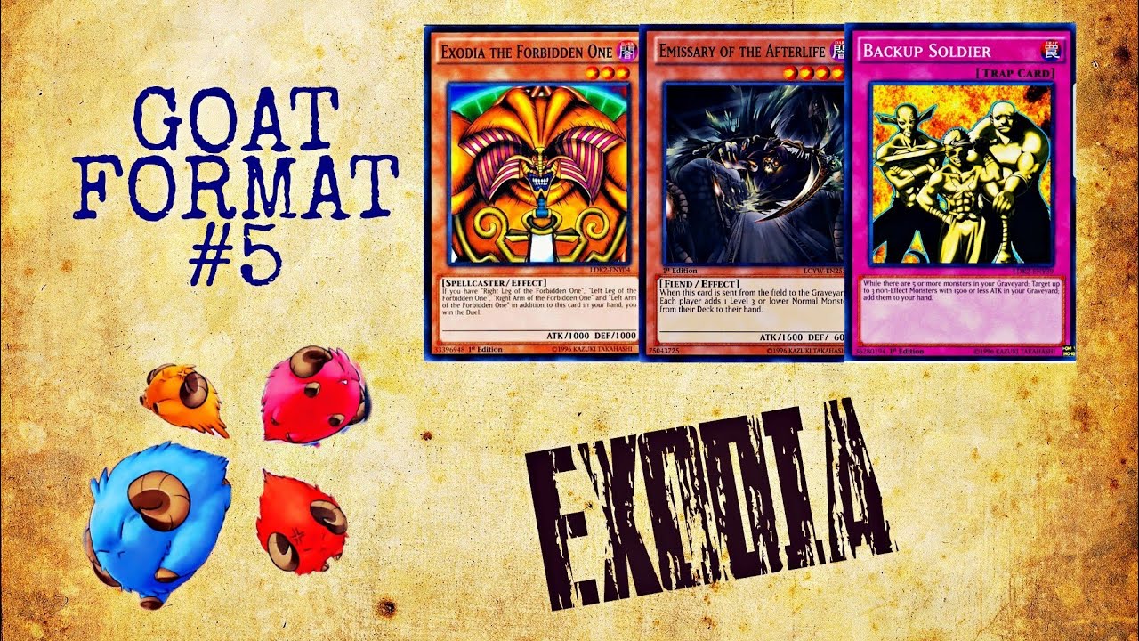 GOAT FORMAT #5 - EXODIA DECK PROFILE - YouTube