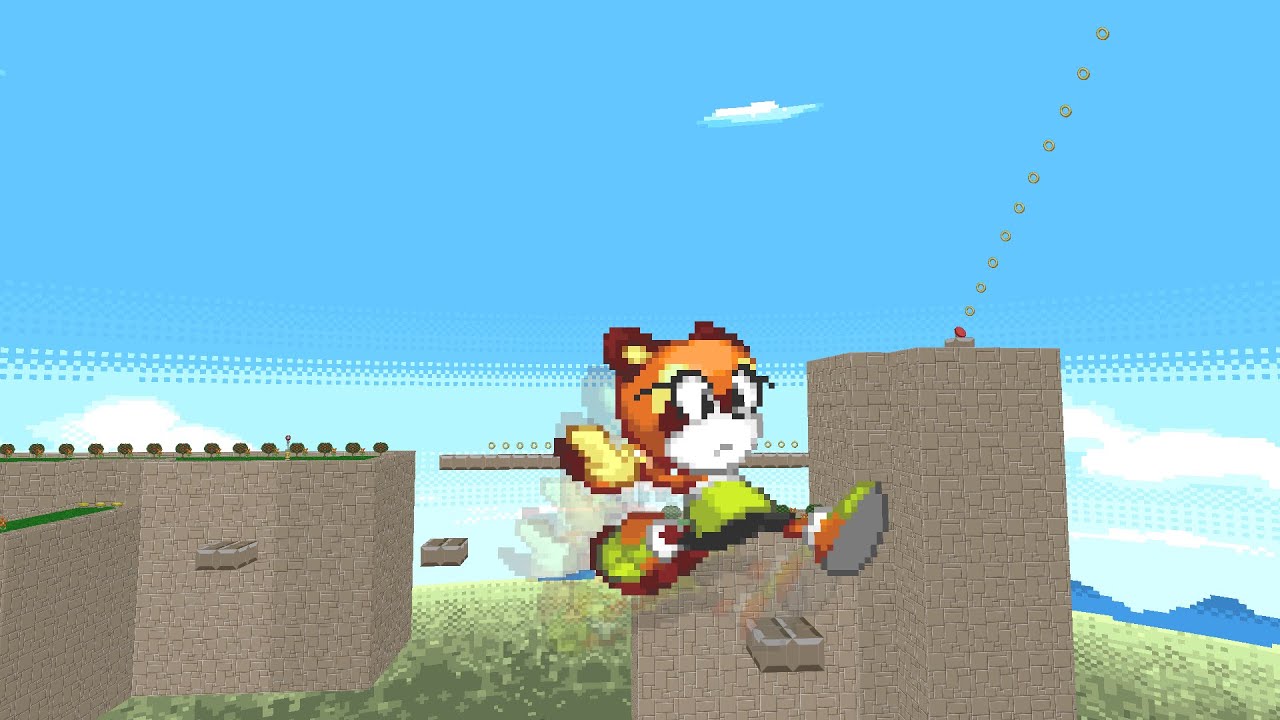 SRB2 Aerial Garden Zone Speedrun as Marine (1:59.74) - YouTube