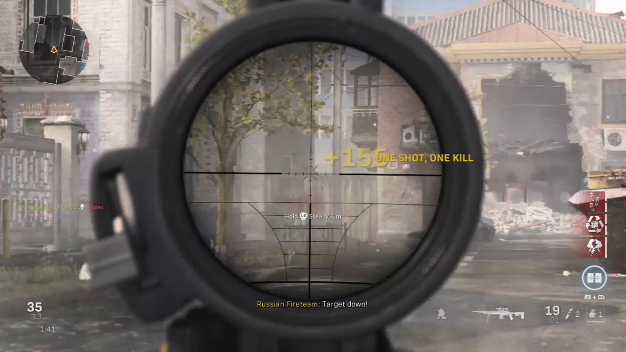 Modern Warfare - M21 EBR and AK-47U gameplay and modifications - YouTube