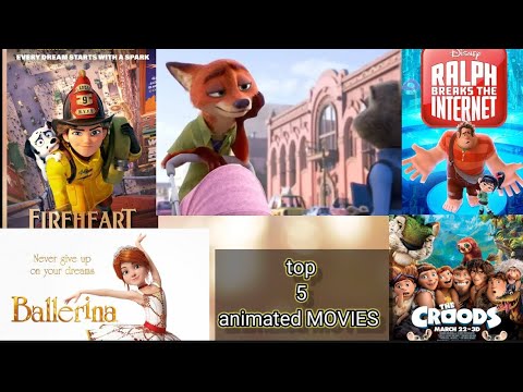 TOP 5 ANIMATED MOVIES BEST CARTOON MOVIES 🎥 - YouTube