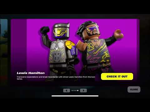 New LEGO Lewis Hamilton + LEGO Launch Day Lewis Hamilton (LEGO Fortnite ...
