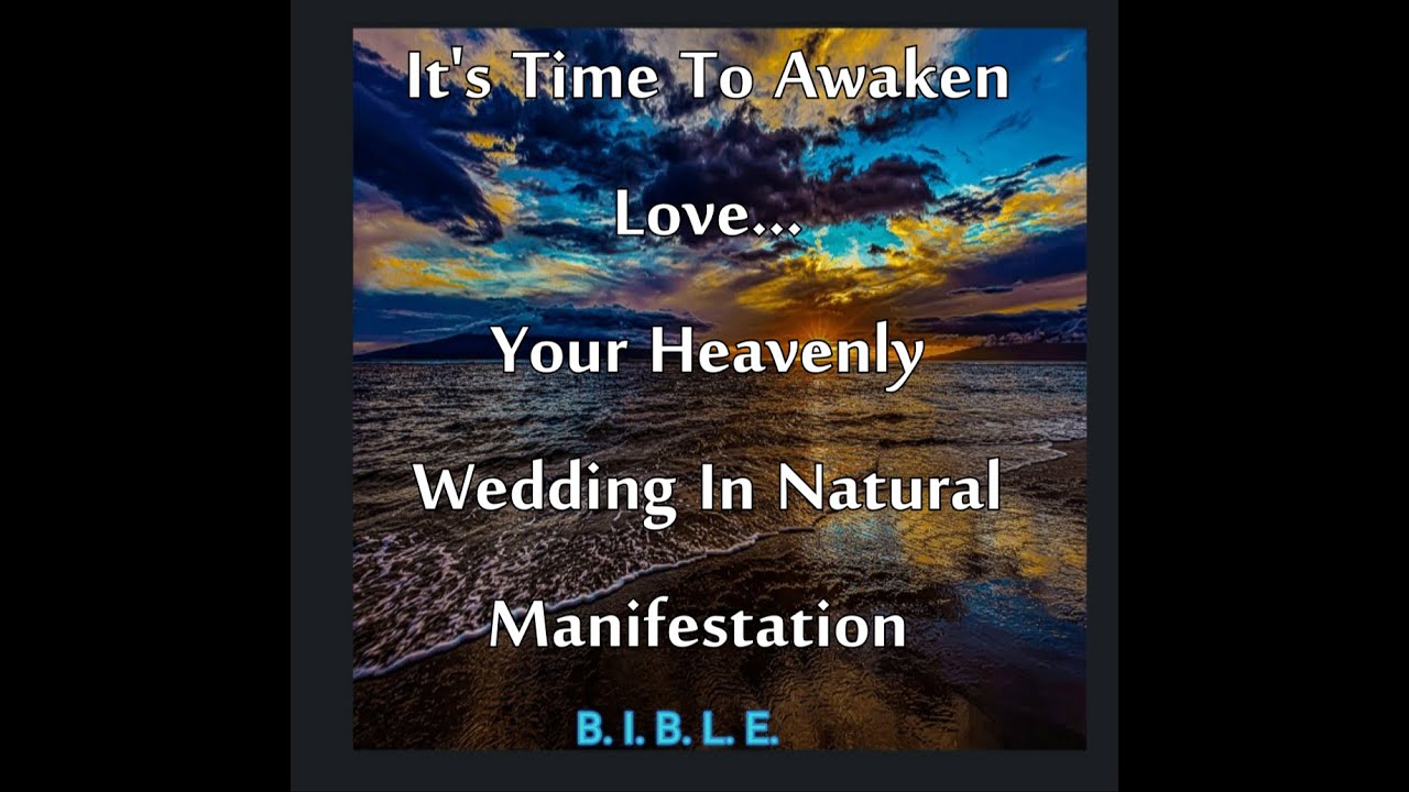 The Marriage Revelation Of Christ & The Bride Of Christ In The Earth ...