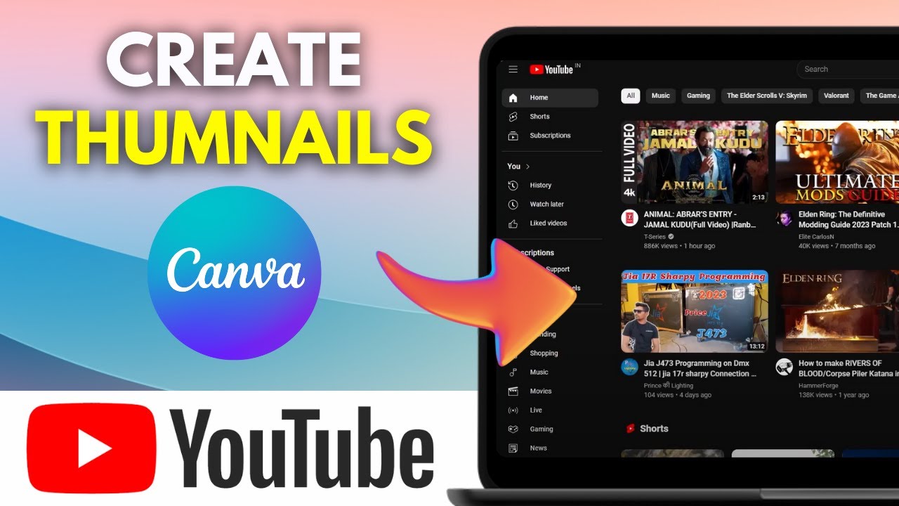 How to Make Thumbnails for YouTube Videos on Canva | Quick Guide ...
