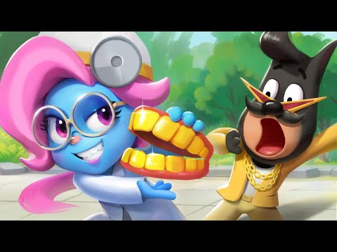 Dentists Are Not Scary | Healthy Habits for Kids | Kids Cartoon | Sheriff Labrador