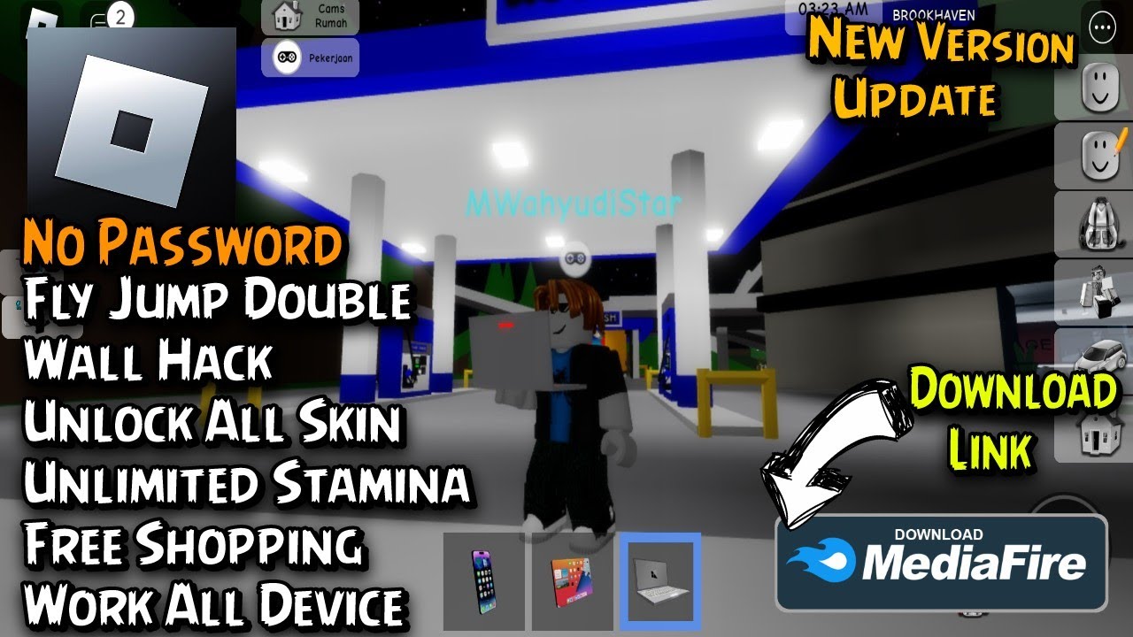Roblox Mod Menu Apk Terbaru - Unlimited Robux & Unlock All Skin | No ...
