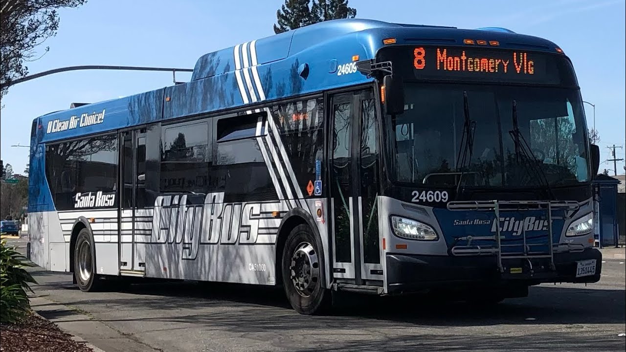 Rare Bay Area Xcelcior Diesel- SRCB 2016 New Flyer Xcelcior XD40 on ...