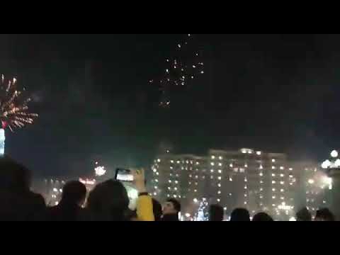 Yeni ildə Gəncədə möhtəşəm atəşfəşanlıq