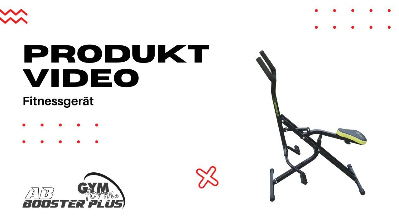 Gymform® Ab Booster PLUS | Das Ultimative "all in one" Fitnessgerät ...
