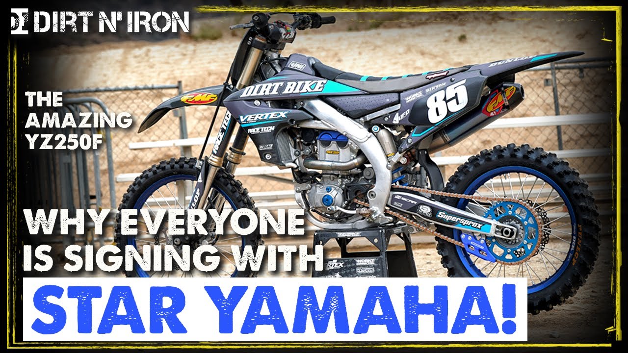 Riding Yamaha YZ250F - with the RACE engine!! - YouTube