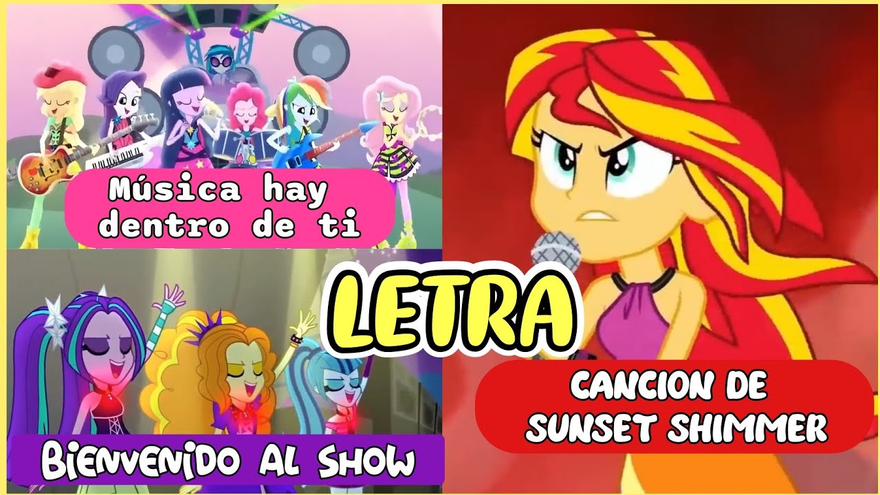 LETRA español latino|| Bienvenido al show | Música hay dentro de ti ...