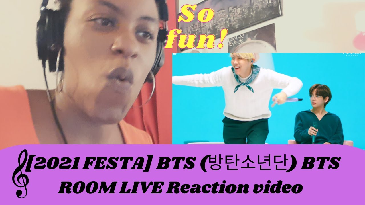 [2021 FESTA] BTS (방탄소년단) BTS ROOM LIVE Reaction video #2021BTSFESTA - YouTube