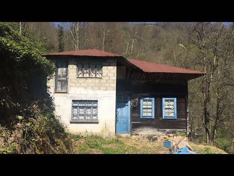 Çocukluğumuzun geçtiği Rize'deki köy evimiz