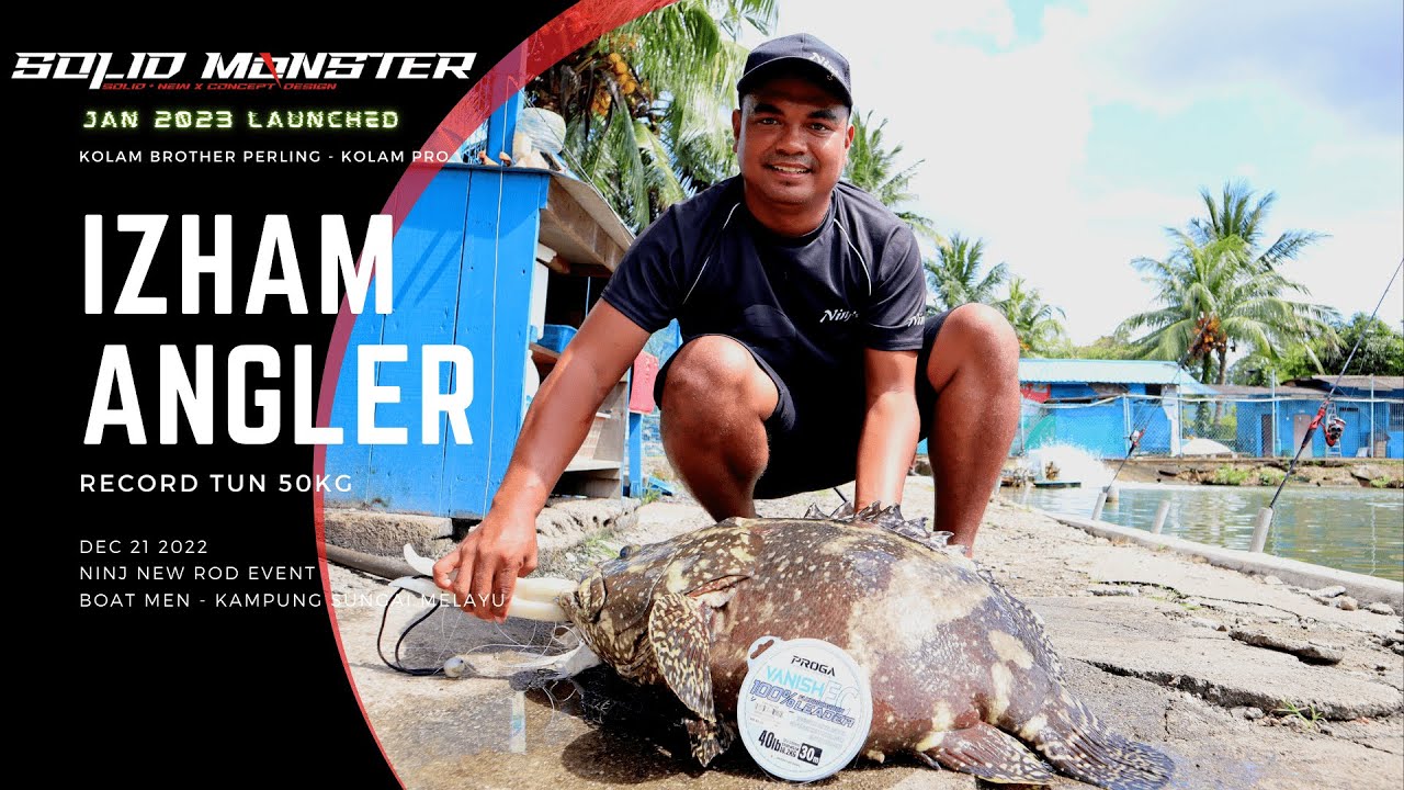 2023 latest viral fishing rod - solid monster izham review - YouTube
