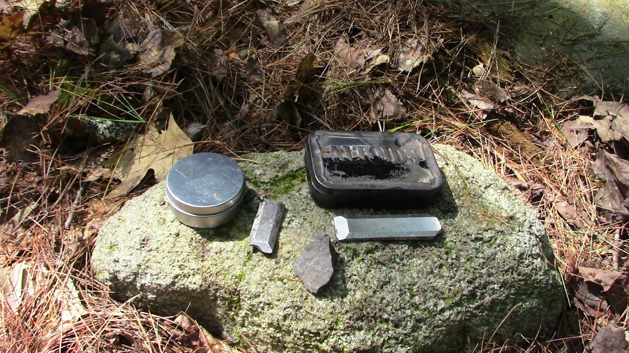 DIY Flint & Steel Kit. Cheap $ or Free! Bushcraft / Survival Fire - YouTube