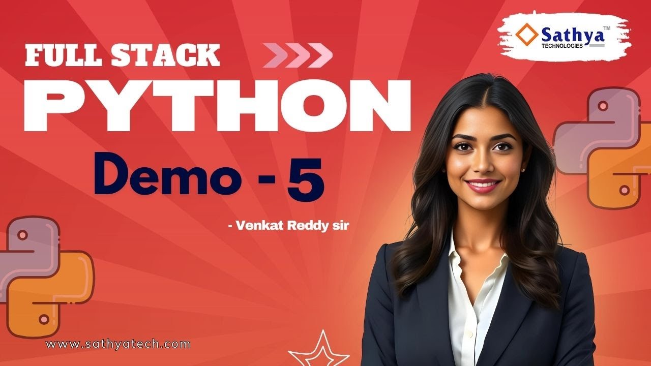 "Python Full Stack Demo 5 | Learn Web Development with Python, Django ...