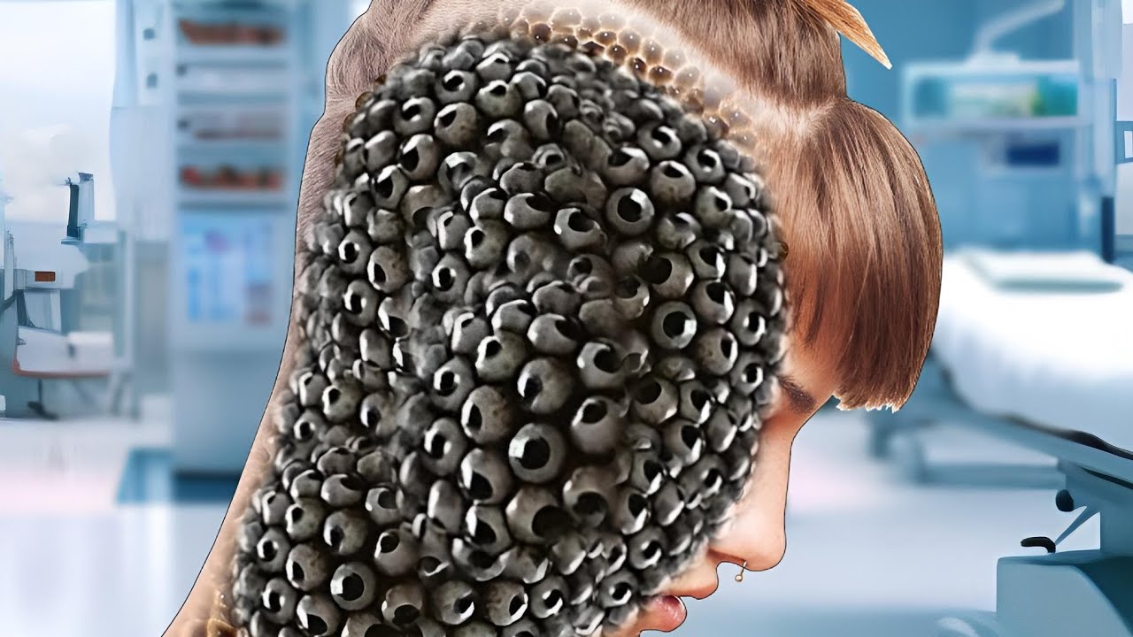 ASMR Animation Treatment From Trypophobia And Remove Dog Ticks | 3D ...