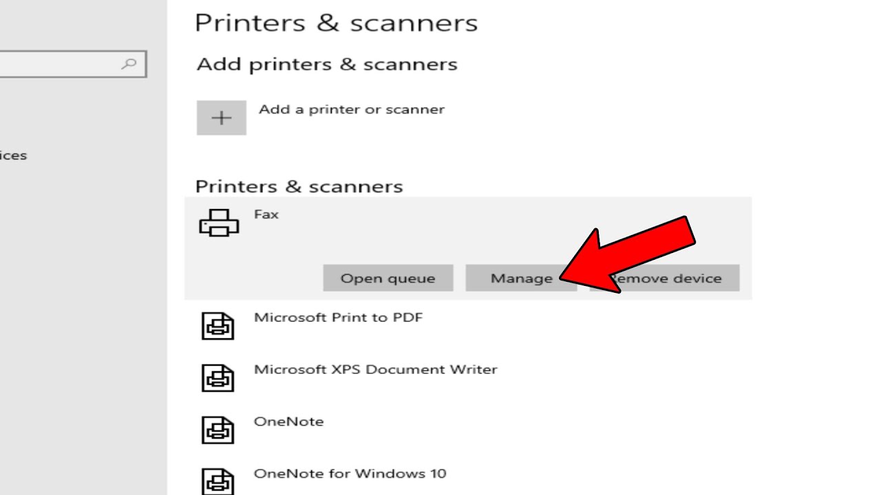 How To Delete Printer in Windows 10 - YouTube
