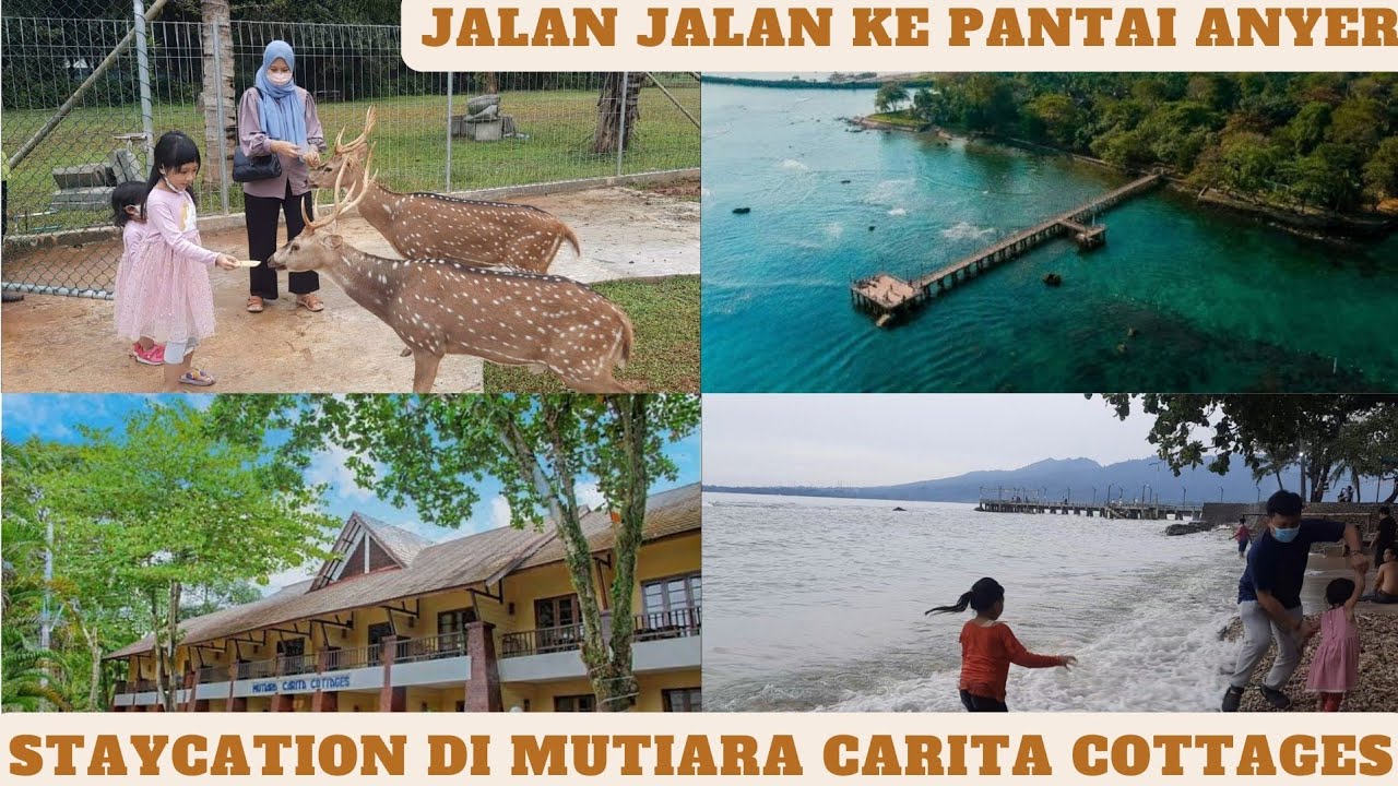 Staycation di Mutiara Carita Cottage Pantai Anyer (Terbaru) - YouTube