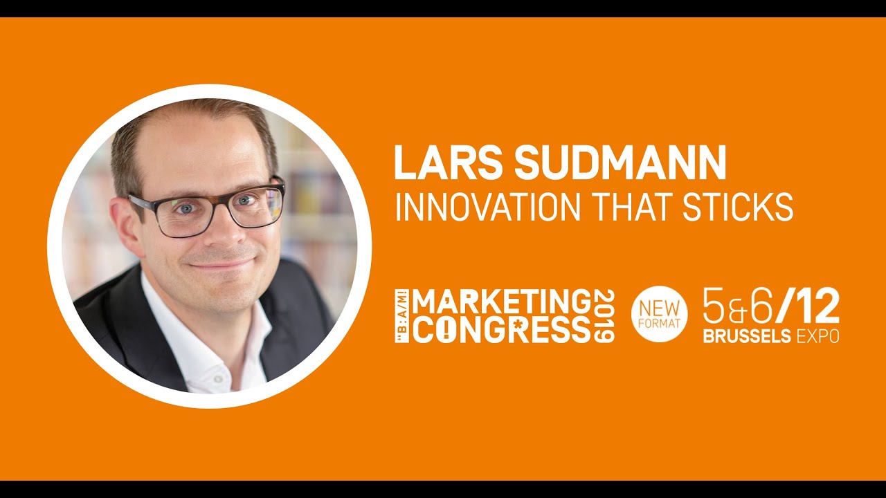 Lars Sudmann at the BAM Marketing Congress 2019 about Innovation that sticks - YouTube