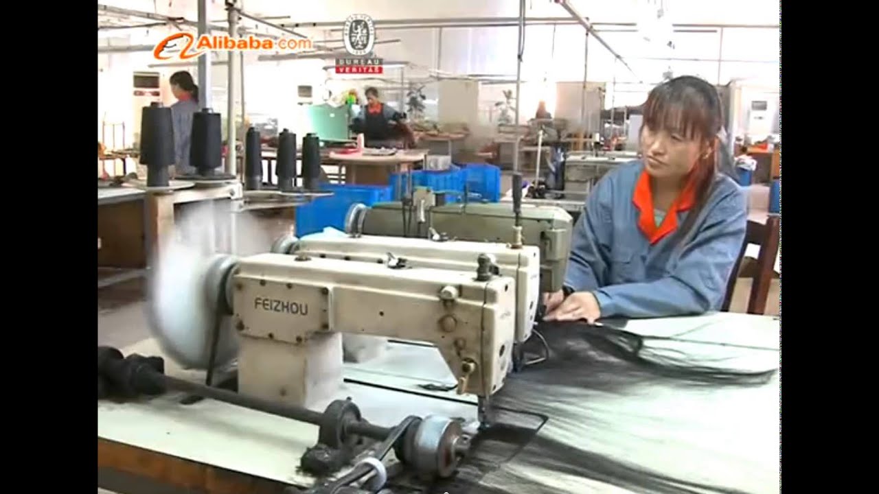 100% human hair Production process show - YouTube