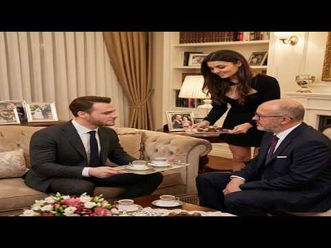 Kerem Bürsin went to ask Hande Erçel's father for her hand in marriage!