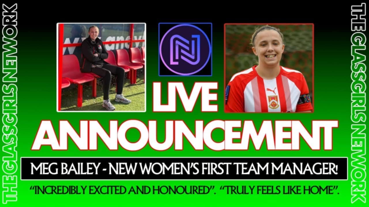 New Manager - MEG BAILEY "In" - Confirmed. - YouTube