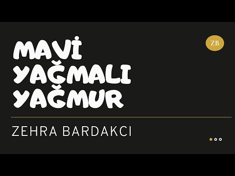 MAVİ YAĞMALI YAĞMUR