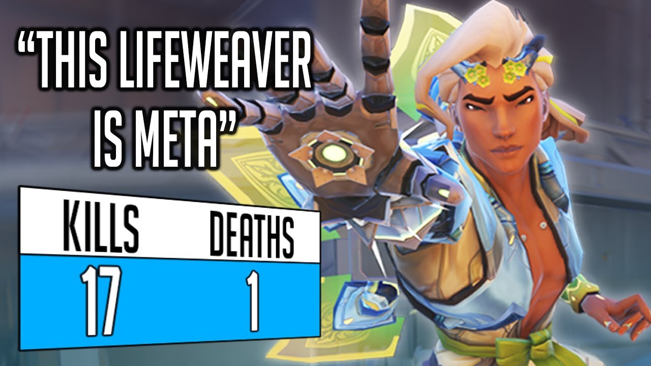 Making DPS Lifeweaver look META - Overwatch 2 - YouTube