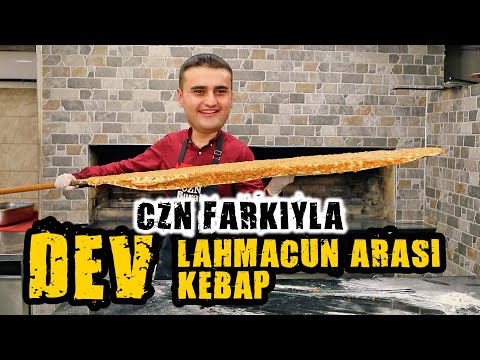 Czn Burak Farkıyla Dev Lahmacun Arası Dev Kebap