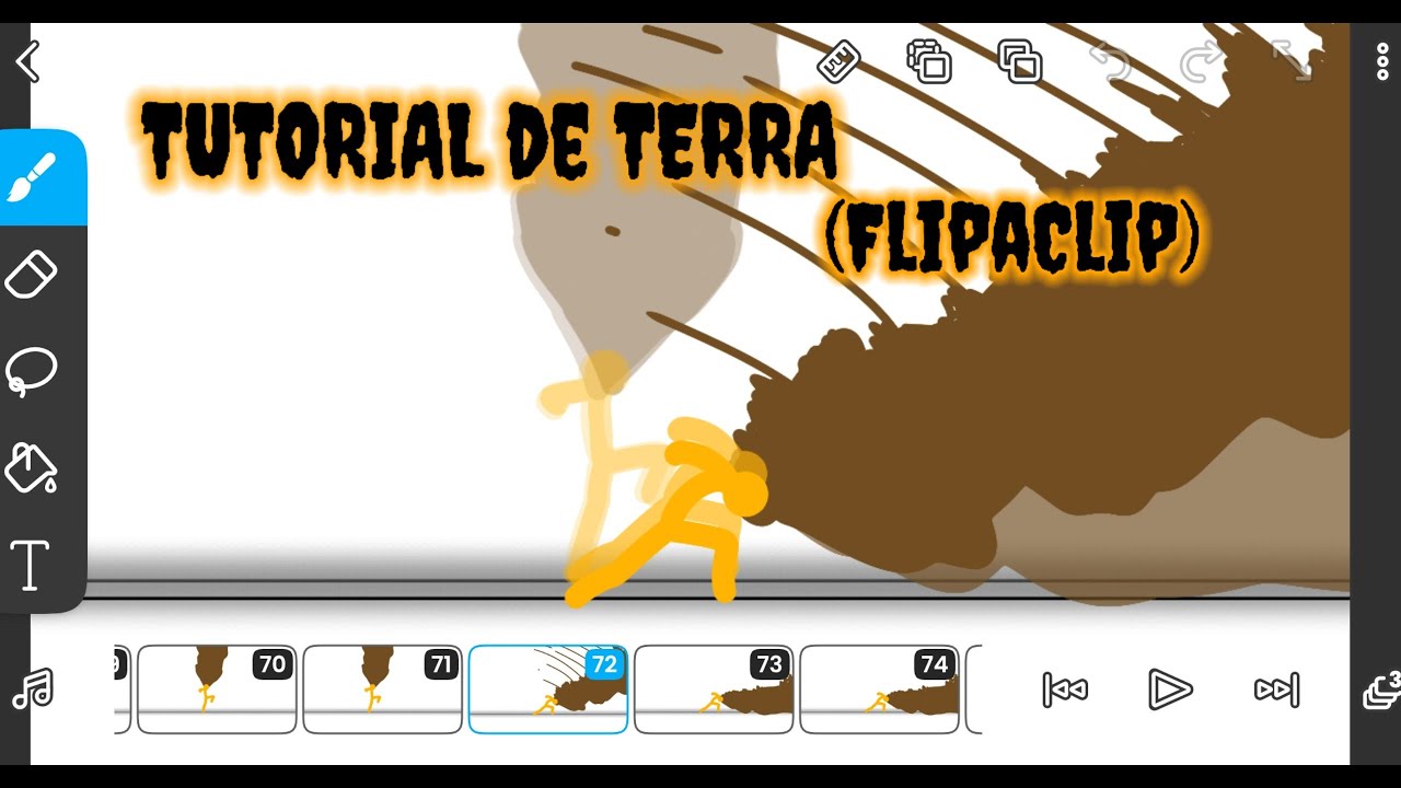 TUTORIAL de TERRA (FlipaClip) - YouTube