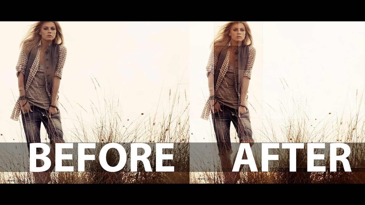 Online Photoshop Tutorial: How To Create Unsharp Mask Effect in ...