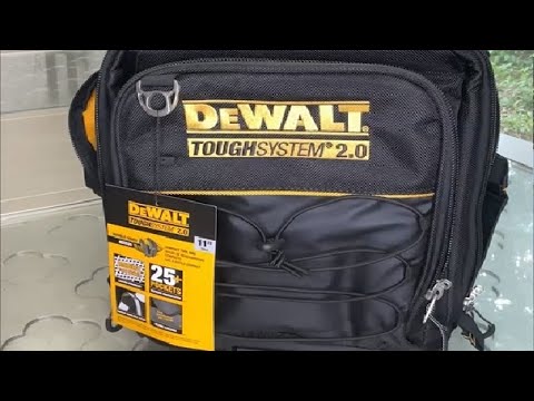 DEWALT Toughsystem 2 0 Compact Tool Bag Review - YouTube