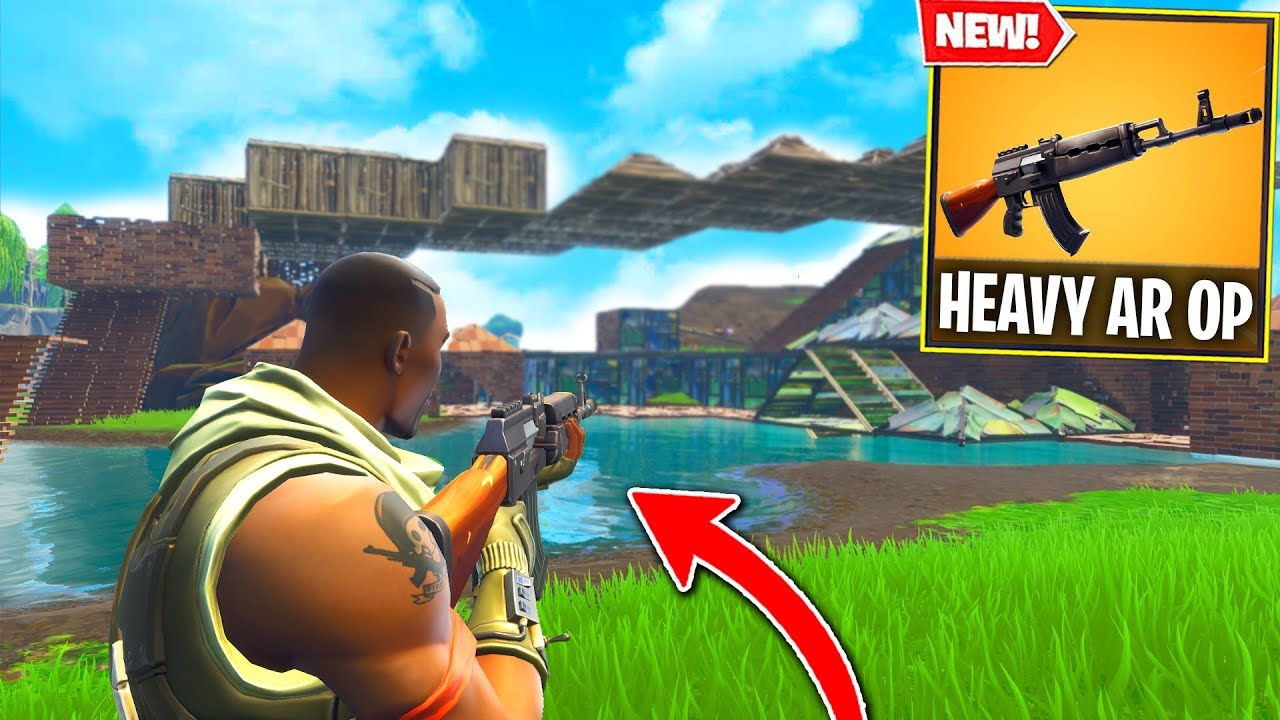 Fortnite HEAVY AR is OP in PRO scrims (Fortnite Battle Royale) - YouTube
