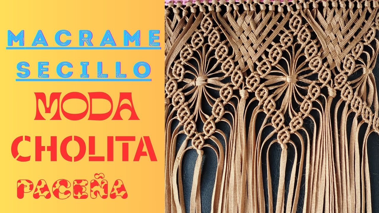 Ideas muy fáciles en macramé, para realizar un sin fin de proyectos o ...