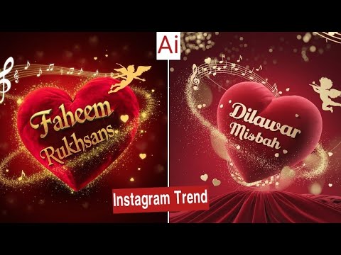 New Trending Name Art 3D Image |Ai Social Media Profile Name Photo ...