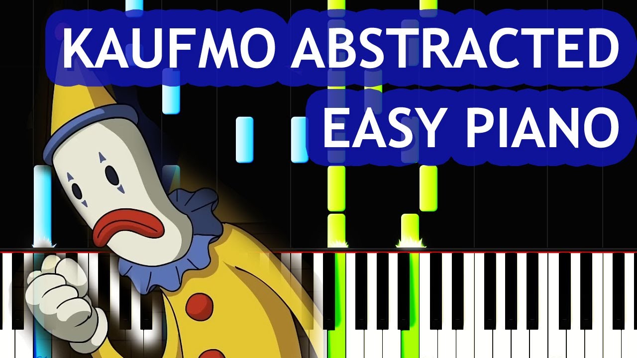THE AMAZING DIGITAL CIRCUS - KAUFMO ABSTRACTED EASY Piano Tutorial ...