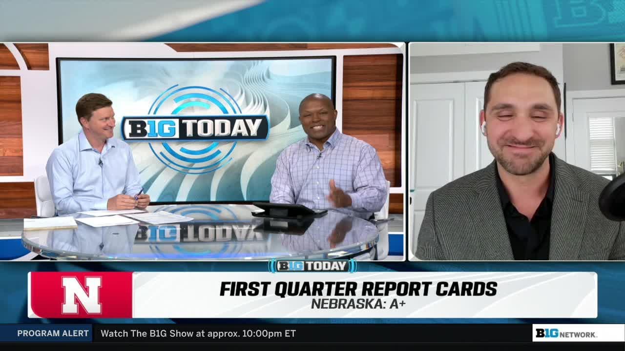 Which Teams Have Good First Quarter Report Cards? | B1G Today - YouTube