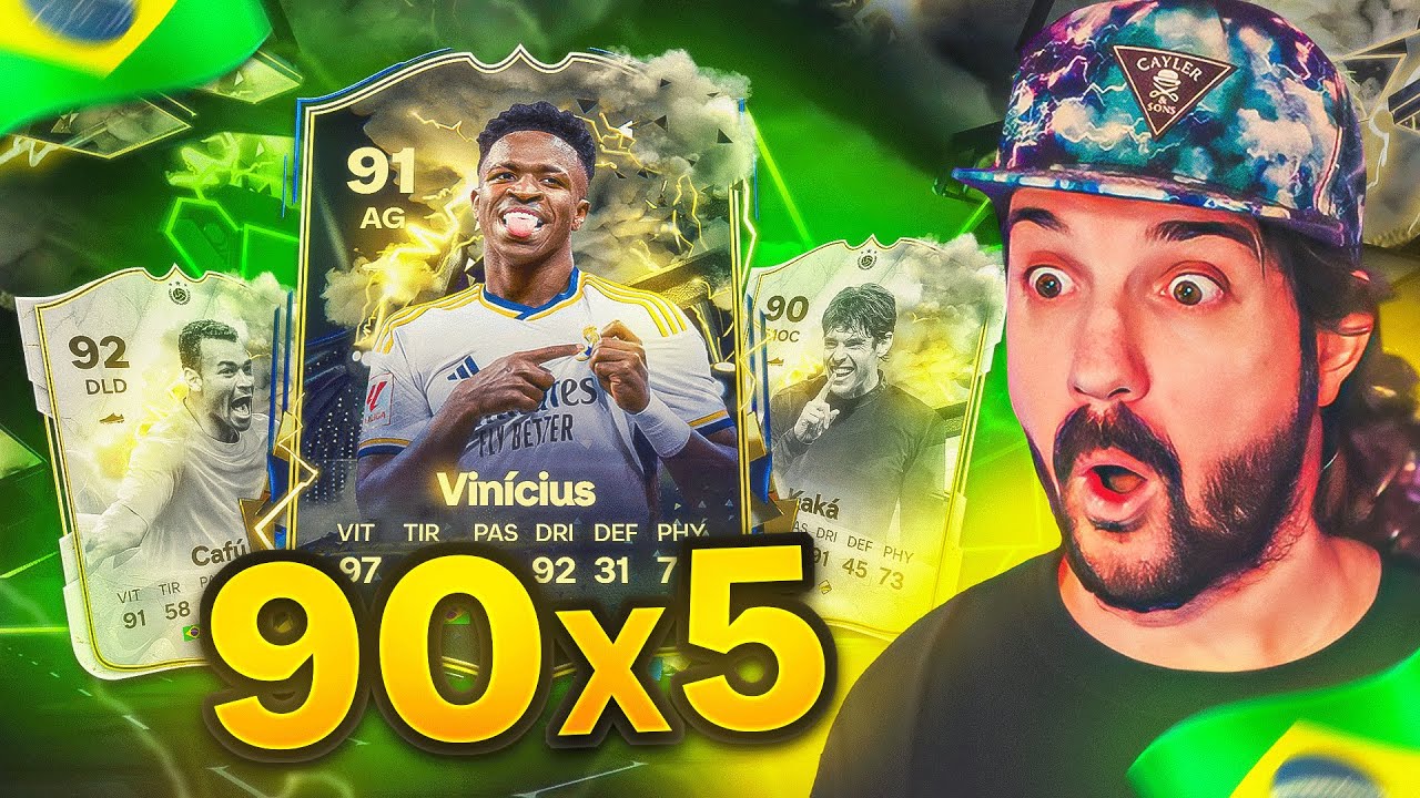 90X5 J'OUVRE LES MEILLEURS PACKS de FC 24 - YouTube