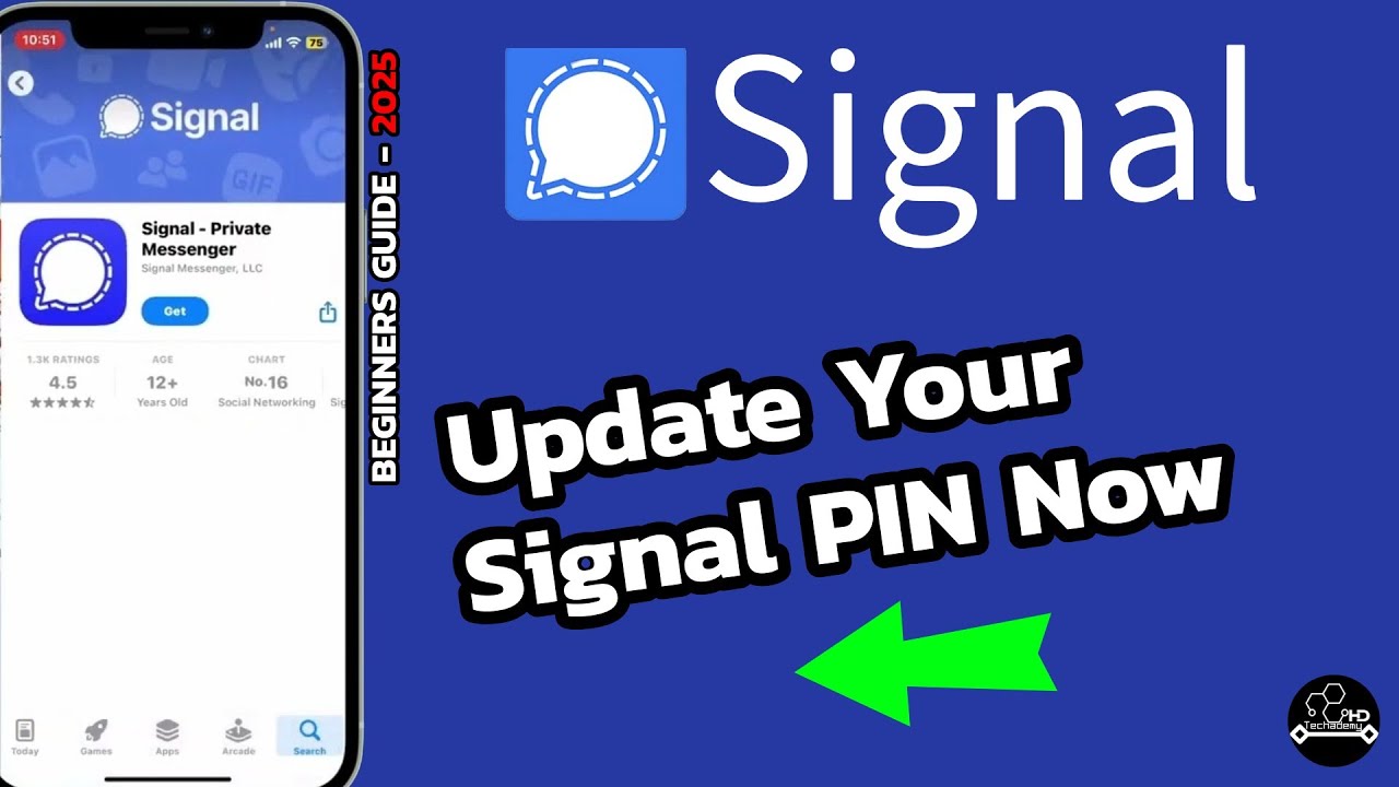 How to Change Your Signal PIN Easily (2025 Update)? - YouTube
