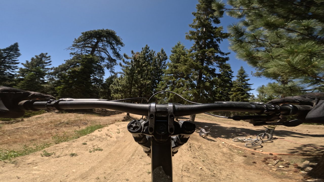 I.E. MTB. First trip of the year to Snow Summit. First time riding a ...