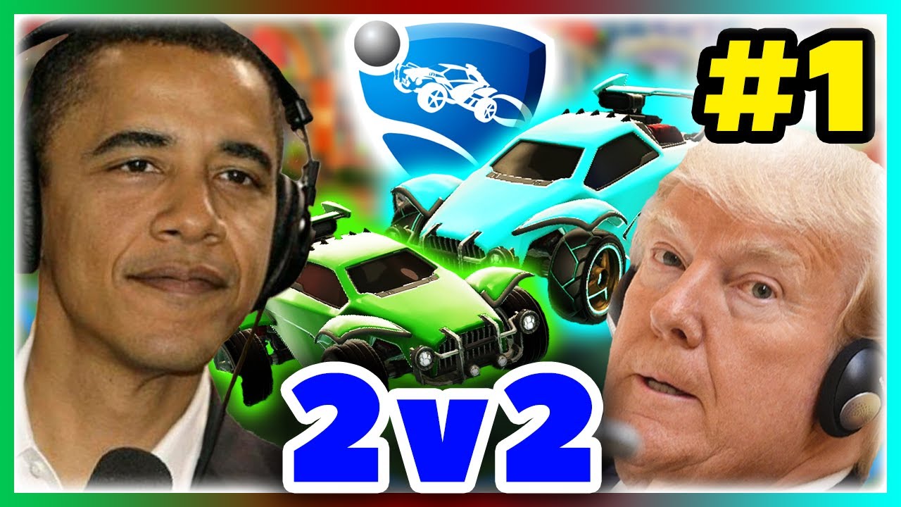 EXCITING MATCH⚽Barack Obama & Donald Trump #1 | US Presidents Play ...